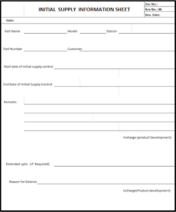 How to manage initial supply control during SOP after new product ...