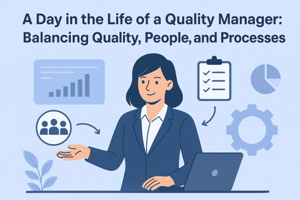 A Day in the Life of a Quality Manager: Balancing Quality, People, and ...