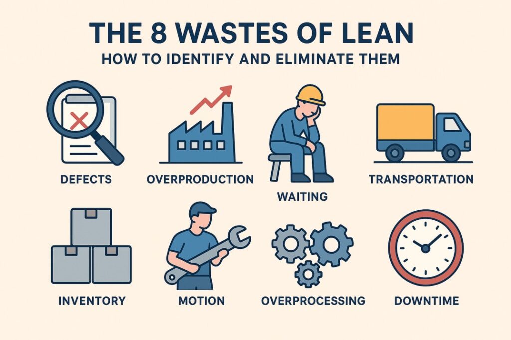 The 8 Wastes of Lean Manufacturing & How to Eliminate Them