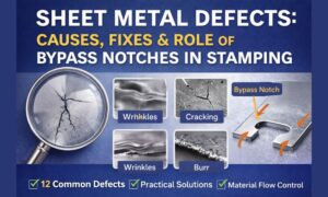 Sheet Metal Defects: Causes, Remedies and Role of Bypass Notches in ...
