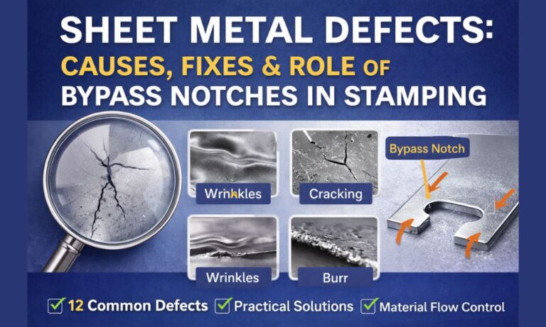 Sheet Metal Defects: Causes, Remedies and Role of Bypass Notches in ...
